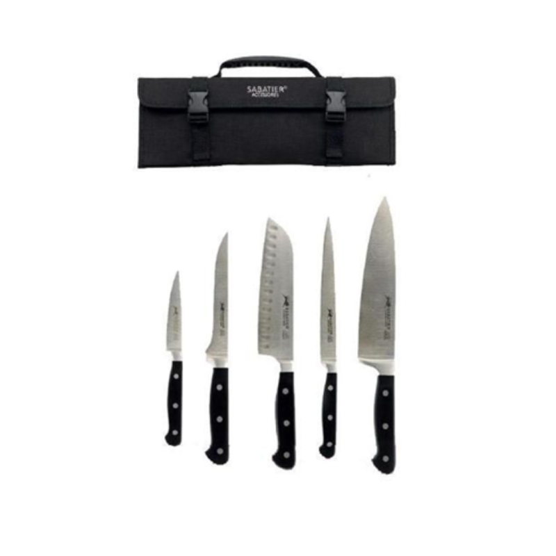 Professional Knives Lion Sabatier x 5 W/CASE