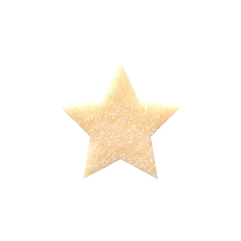 Stars White Choc Crystallised