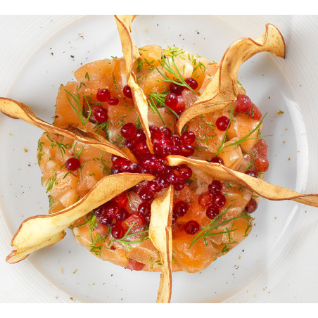 Pearls Raspberry Fruits Liquid Heart