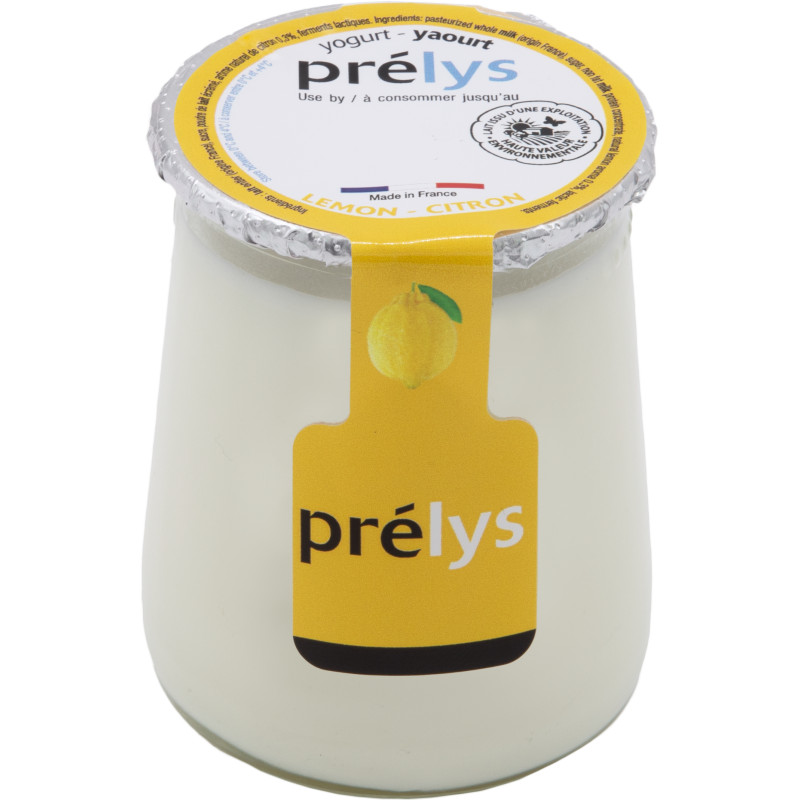Yoghurt Lemon Prelys Portion