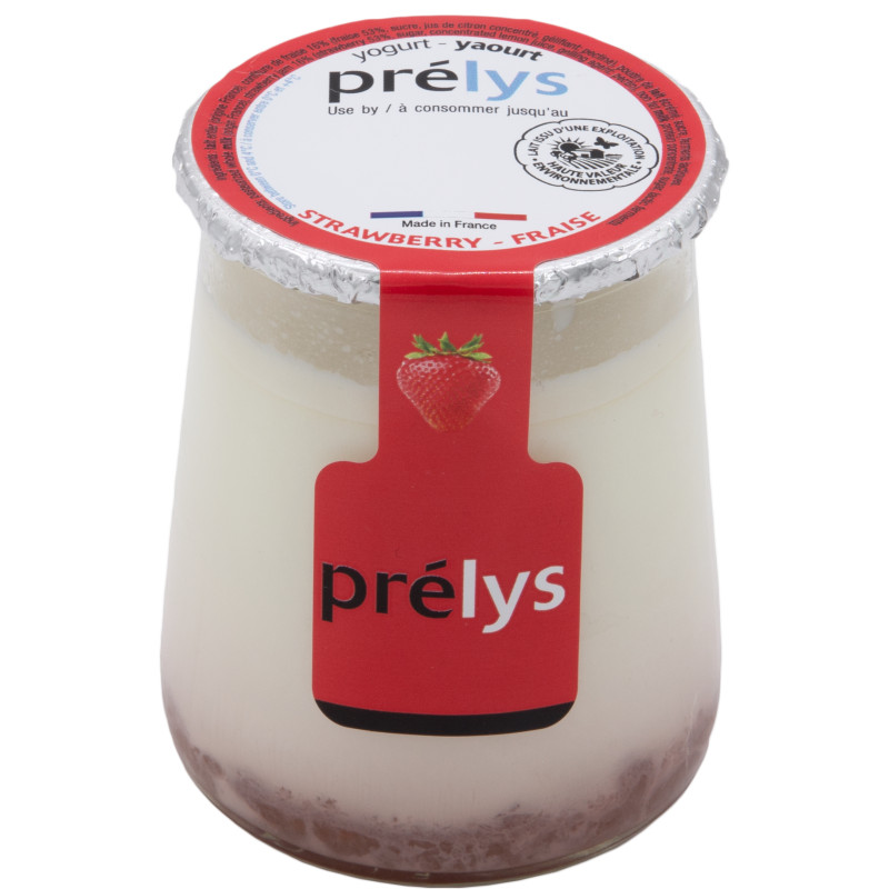 Yoghurt Strawberry Prelys Portion